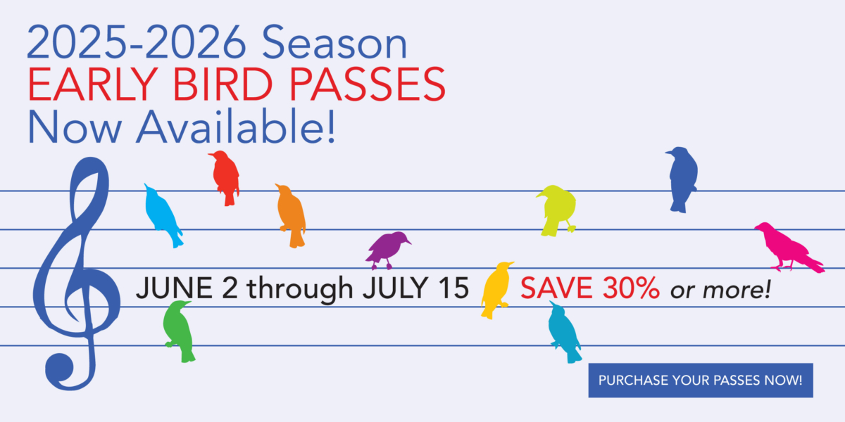 Early Bird Passes 2025-2026 - Bach in Baltimore